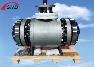 China Forged Steel Trunnion Mounted Ball Valve 6'' Class 600 For Industrial Use for sale
