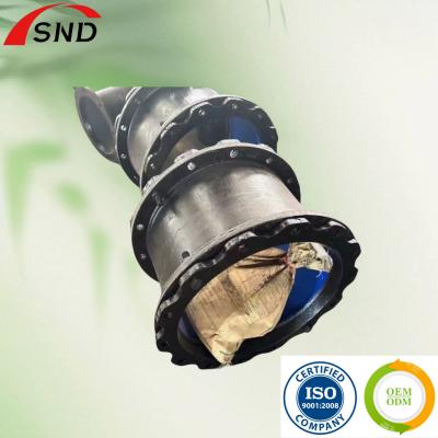 China Rohrverbindungsstücke aus Gusseisen, die häufig im industriellen Flüssigkeitstransport verwendet werden zu verkaufen