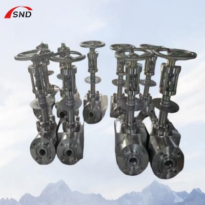 China SS Cryogenic Shut-Off Valves Used For Liquid Oxygen Nitrogen Liquefied Natural Gas for sale