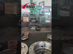 Fusione di acciaio pesante Fabbricazione di grandi pompe Fusione WC6 WC9 Materiale per pompe