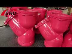 OEM geschmiedetem Stahl Y-Typ Kontrollventil Innendraht Flanschverbindung