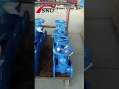 GGG50 DN65 PN16 Flange Gate Valve for Oil Water Gas
