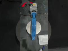 Válvula de borboleta pneumática de ferro fundido industrial OEM aceitável