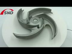 OEM Custom Precision Casting Impeller Grijs gietijzer voor industrieel gebruik