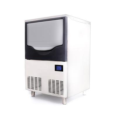 China 50kg Ice Storage Capacity 120kg Fully Automatic Moon Shaped Crescent Ice Maker Machine 680*690*1000 for sale