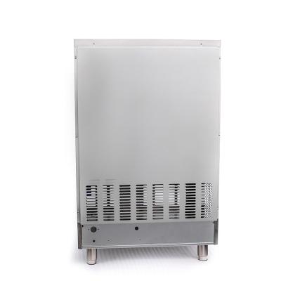China 50kg Ice Storage Capacity 120kg Fully Automatic Moon Shaped Crescent Ice Maker Machine 680*690*1000 for sale