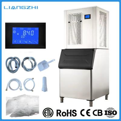China 500kg Daily Output LZ-05 Salt Water Flake Ice Machine with 200KG Ice Storage Capacity for sale