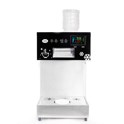 China Snow Ice Machine for Food Beverage Shop 220Kg Per Day Water Cooling Countertop Edible Ice for sale