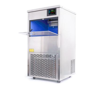 China LZ-120 60kg 24hours Cisco Compressor Snow Flake Ice Machine for Space Saving Countertop for sale