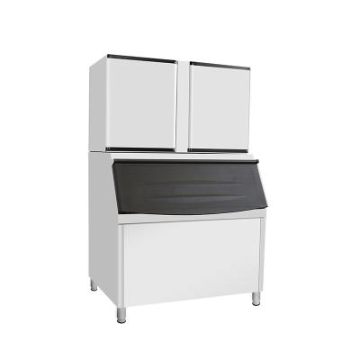 China Electric Ice Cube Maker LZ-1500 with 500KG Ice Storage Capacity and 9.6A Electric Current for sale