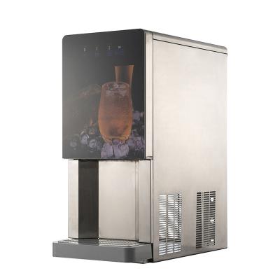 China 120kg Daily KS-120 Ice Cube Maker And Dispenser With 620W Power And 4kg Ice Storage for sale