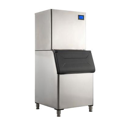 Cina 200 kg Capacità di stoccaggio ghiaccio 220 kg Rendimento LZ-500 Commercial Ice Cube Machine Maker per pesci in vendita