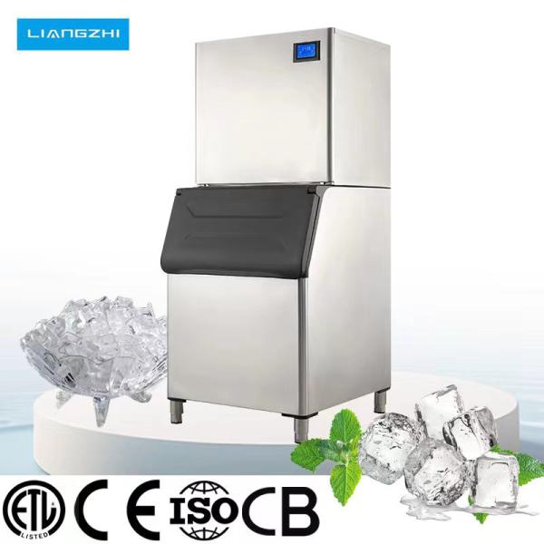 Quality LZ-350 Ice Machine Commercial Cube Maker Square Ice Cube Machine 150kg Daily 560 for sale