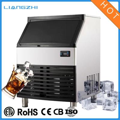 China Automatic  93kg Capacity LZ-260 Ice Cube Machine For Bar With 60kg Ice Storage for sale