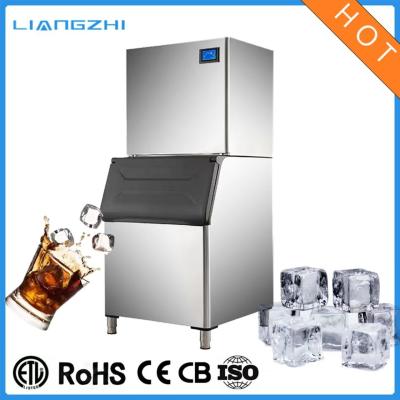 China Ice Maker Machine In Cubes LZ-1000 500kg 24Hours with Filling Capacity 620g for sale