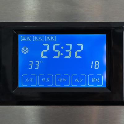 China Ice Maker Machine In Cubes LZ-1000 500kg 24Hours with Filling Capacity 620g for sale
