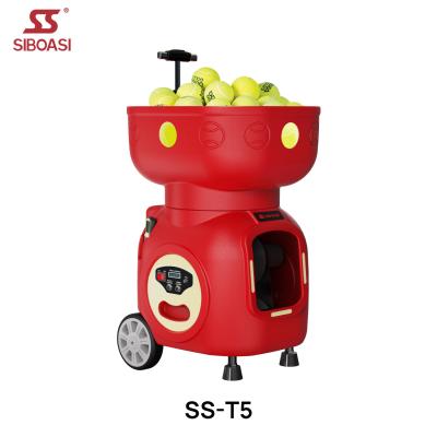 Cina SIBOASI T5 APP Control Mini Shooting Tennis Machine Ball per l' allenamento in vendita
