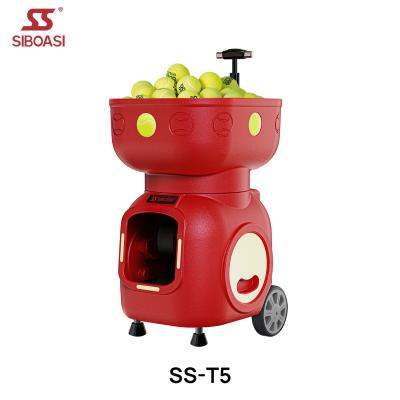 Cina SIBOASI T5 APP Control Mini Shooting Tennis Machine Ball per l' allenamento in vendita