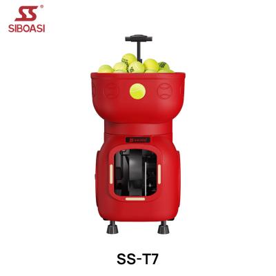 China SIBOASI T7 APP Control Mini Shooting Tennis Machine Ball for Training for sale