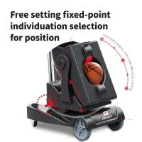 China SIBOASI K2 Multiple Angle Trainer Smart APP & Remote Control Automatic Basketball Shooting Throwing Machine Professional Training for sale