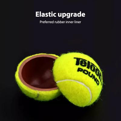 Cina Ingrosso Tennis 1 Can 4 Balls Training Tennis Balls High Elastic Resistant Rubber Sports Racket Padel Ball in vendita