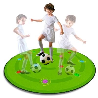 China Soccer Reaction Training Mat for Kids Multiple Trigger Lamp Training Mat for Football Practice and Home Practice for sale