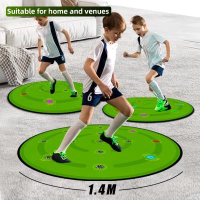China Soccer Reaction Training Mat for Kids Multiple Trigger Lamp Training Mat for Football Practice and Home Practice for sale