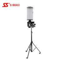 China S3025 Shuttlecock Badminton Feeder Machine Beginner Level Speed Adjustable for sale