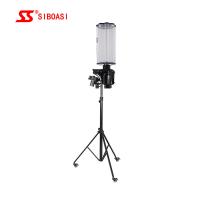 China S3025 Shuttlecock Badminton Feeder Machine Beginner Level Speed Adjustable for sale