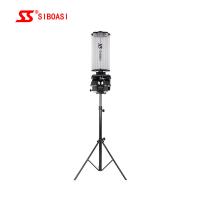 China Badminton Shuttlecock Feeder Machine 180 Balls Capacity 33 Degrees Angle for sale