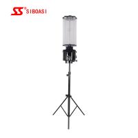 China Badminton Shuttlecock Feeder Machine 180 Balls Capacity 33 Degrees Angle for sale