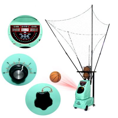 Cina Macchina verde chiaro della fucilazione di pallacanestro, Rebounder automatico di pallacanestro di ROHS in vendita