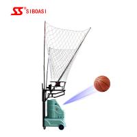China 5 Balls Capacity Basketball Automatic Ball Return Machine Automatic SGS for sale