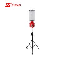 China Easy To Use And Store Automatic Badminton Shuttlecock Machine Training Equipment For Practicing for sale