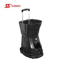 China Remote Control Tennis Cannon Ball Machine Topspin And Backspin Adjustment for sale