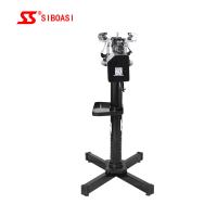 China Portable Computer Head Badminton Racket Net Machine Tennis Bat Making Vertical for sale