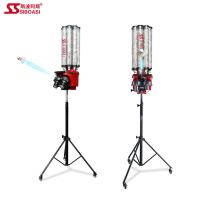 China 20-140KM/H Shuttlecock Throwing Machine With Foldable Tripod for sale