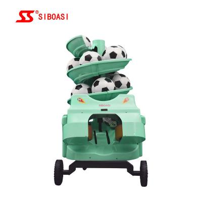 China 4.8-6s/Ball Football Catching Machine , 150 W Soccer Ball Throwing Machine for sale