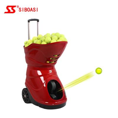 China Portable Tennis Ball Throwing Machine Beginner Level AC 240V for sale