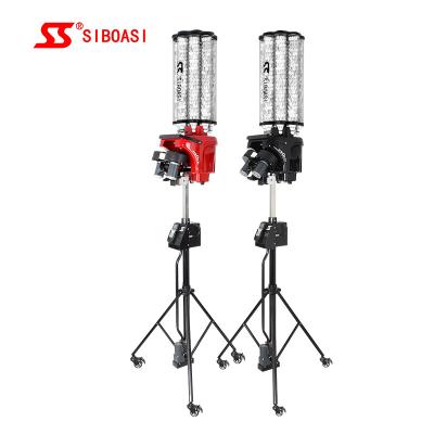 China Automatic Badminton Shuttlecock Launcher 20-70CM Lifting Remote Control for sale