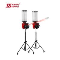 China Red Badminton Shuttlecock Feeder Machine Training Lifting System 0-70CM for sale