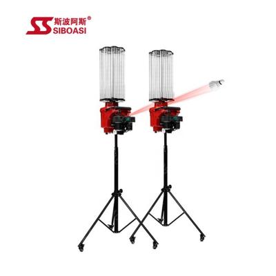 China Rotes Badminton-Federball-Zufuhr-Maschinen-Trainings-anhebendes System 0-70CM zu verkaufen