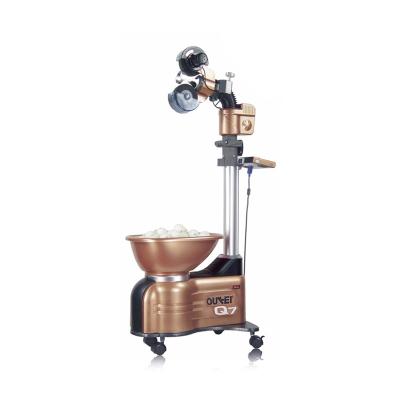 China Multifunction Automatic Feeding Ping Pong Robot Trainer for sale