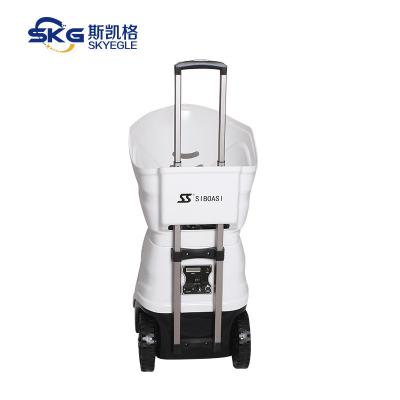 China Three Line Training Tennis Ball Throwing Machine Intelligent Shooting Equipment for sale