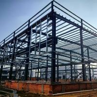 Quality Anti Corrosion Commercial Steel Frame Building Strong Strength Industrial Metal for sale