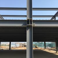China 10000 Sq Ft Steel Framed Building 5 Floors Modern Commercial Steel Structure for sale