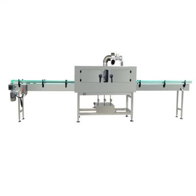 China Automatic heating bottle shrink sleeve Labeling Machine/Shrink sleeve applicator with steam tunnel for sale