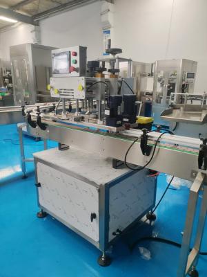 China automatic small desktop oil paste honey viscous liquid round bottle bottling filling capping labeling machine production line for sale