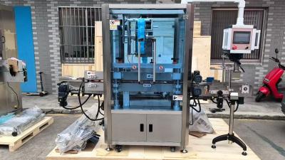 China HOWFOND Automatic Horizontal Shrink Sleeve Labeling Machine for Tube Eyebrow Pencil Eye Drops and Lip Balm for sale