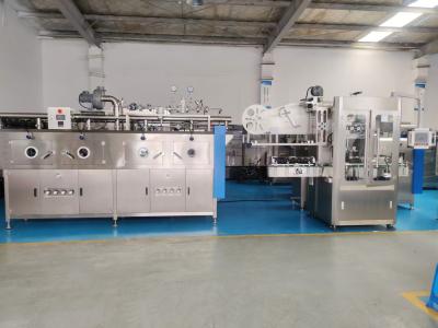 China Automatic Sleeve Applicator with Heat Tunnel & Steam Tunnel for Plastic and Glass Bottle Lableing for sale